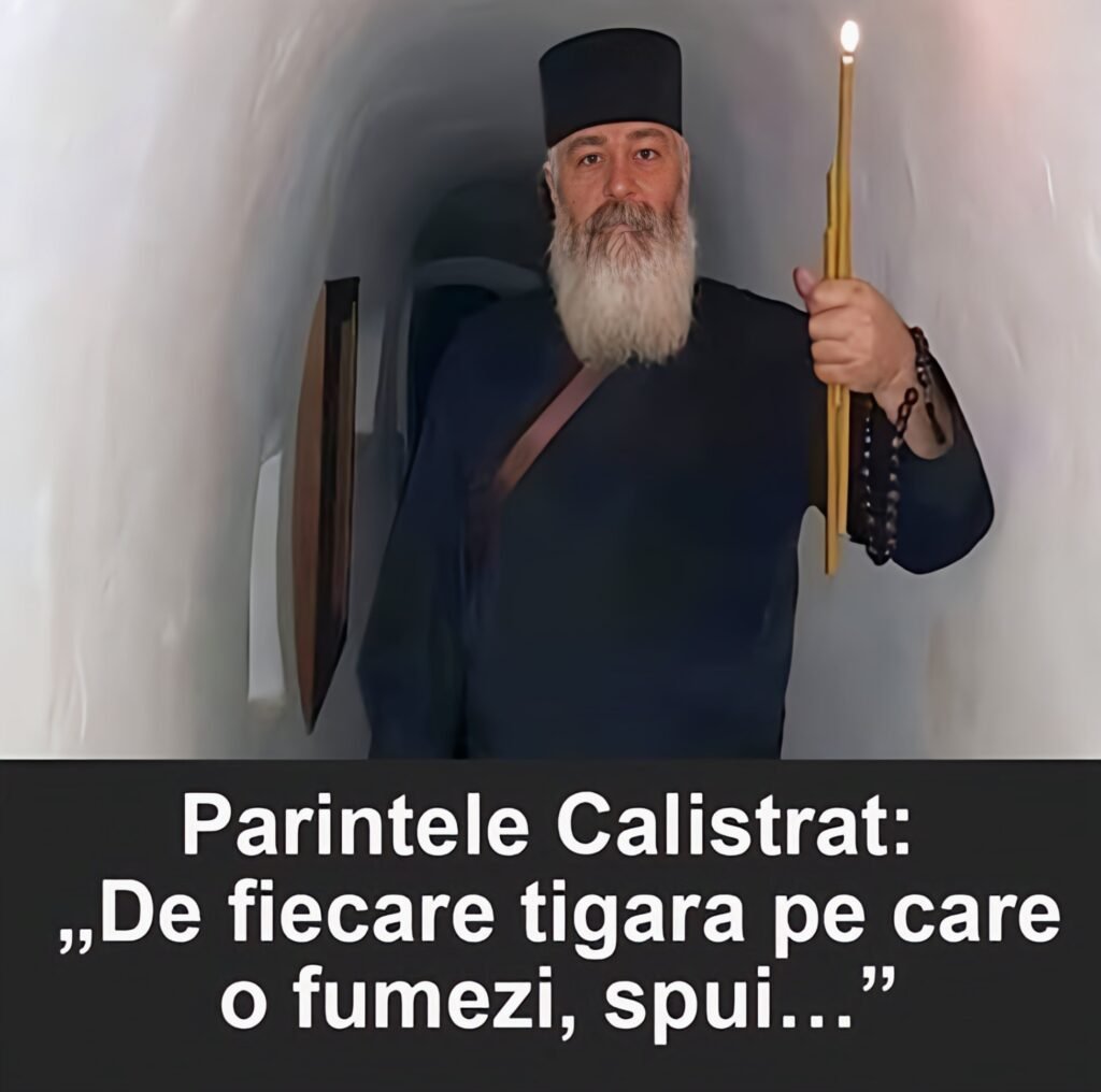 Cum te poti lasa de fumat. Parintele Calistrat: „De fiecare tigara pe ...